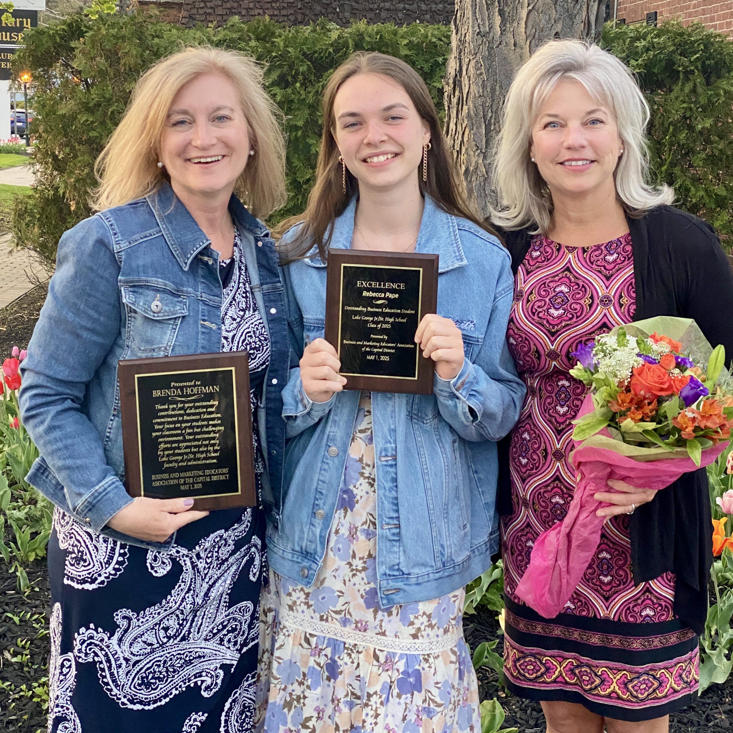 Brenda Hoffman Honored as Business Teacher of the Year While Students ...